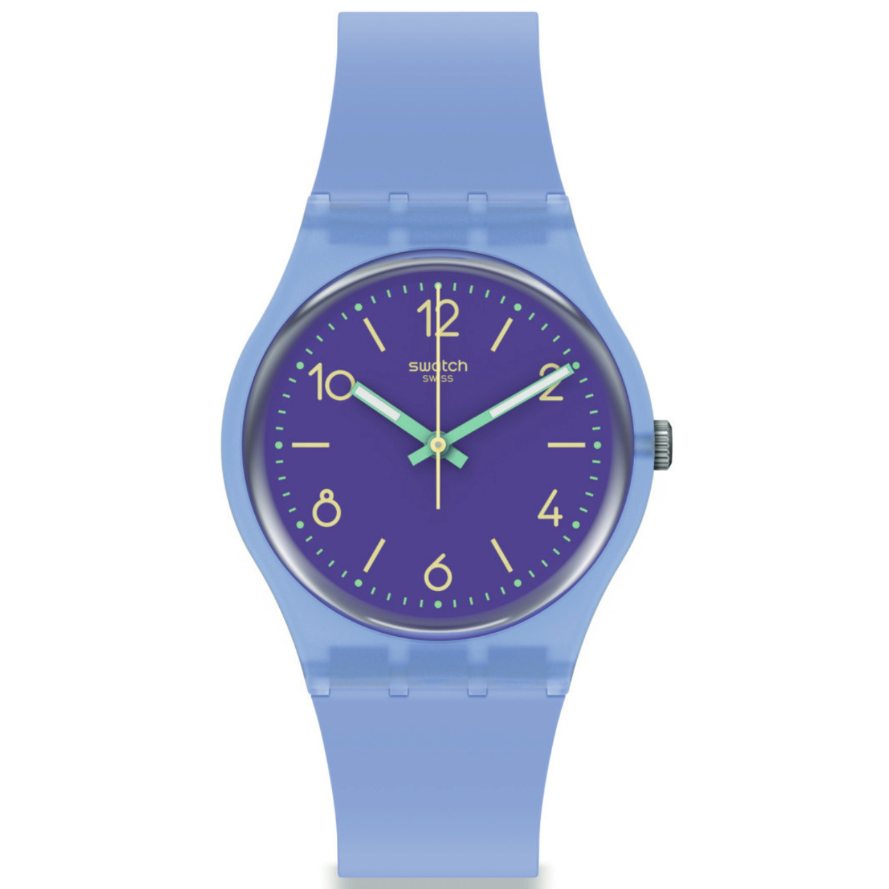 Swatch Violet Dream Biosourced Lilac strap Watch SO28V101