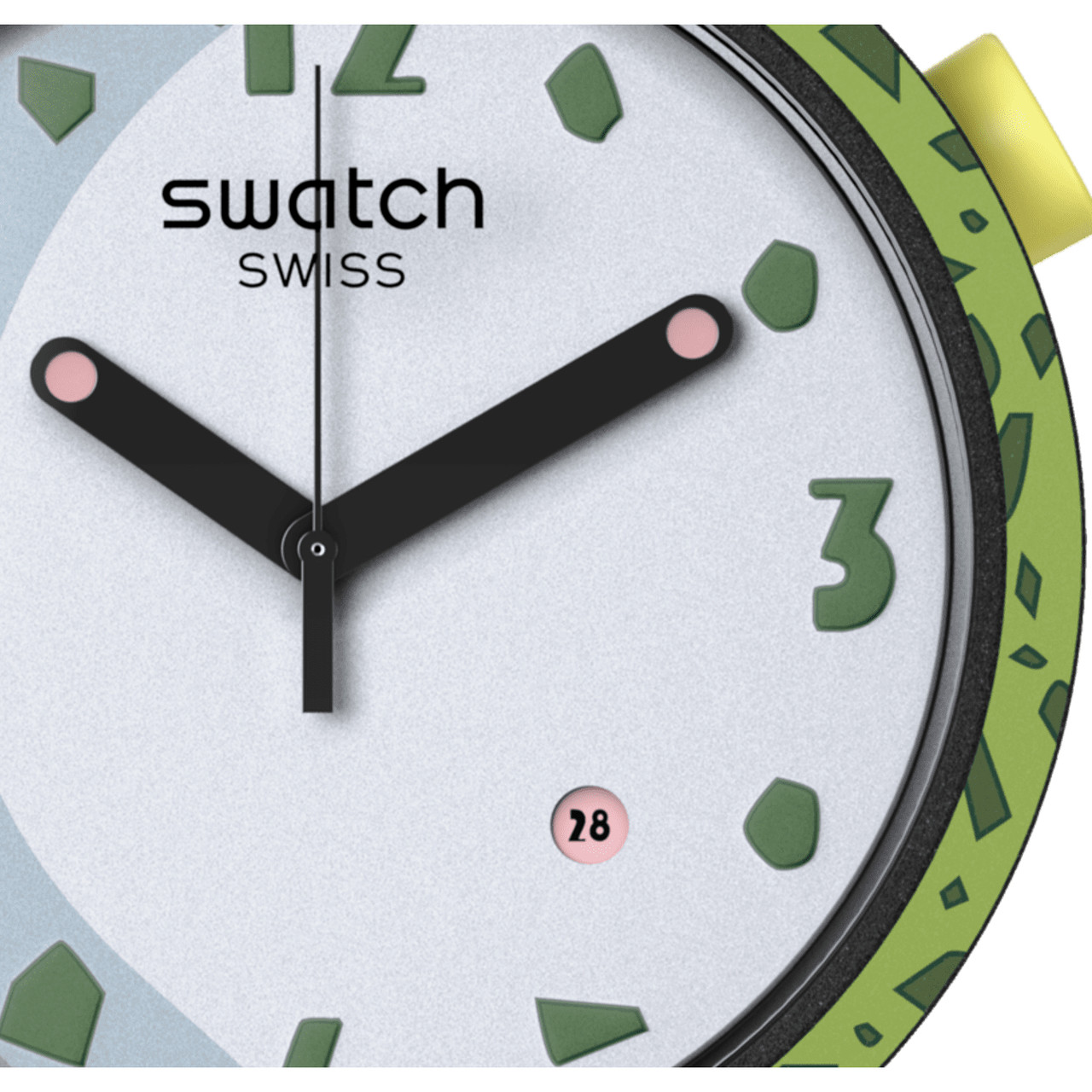 Swatch Cell Dragon Ball Z Silicone Strap Watch SB01Z401