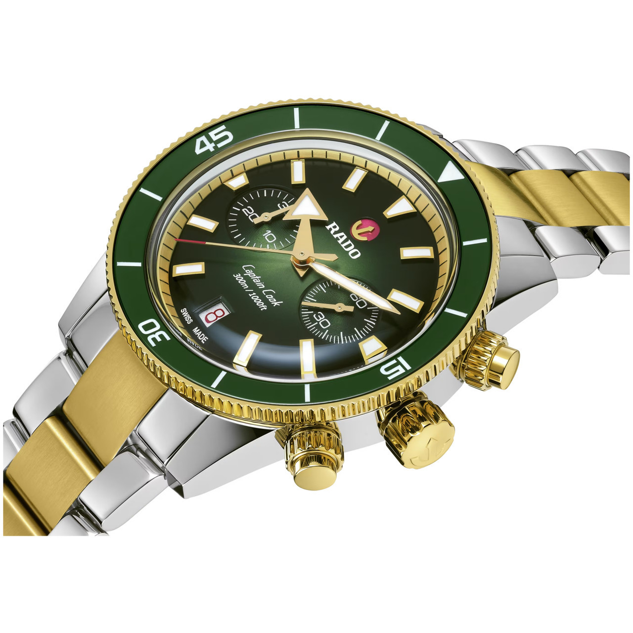 Rado Captain Cook Automatic Green Dial Bracelet R32151318