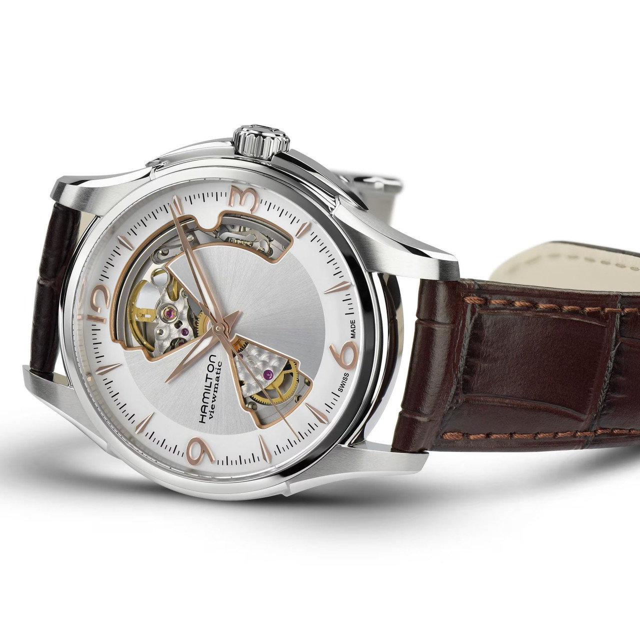 Hamilton Jazzmaster Watch Open Heart Automatic H32565555