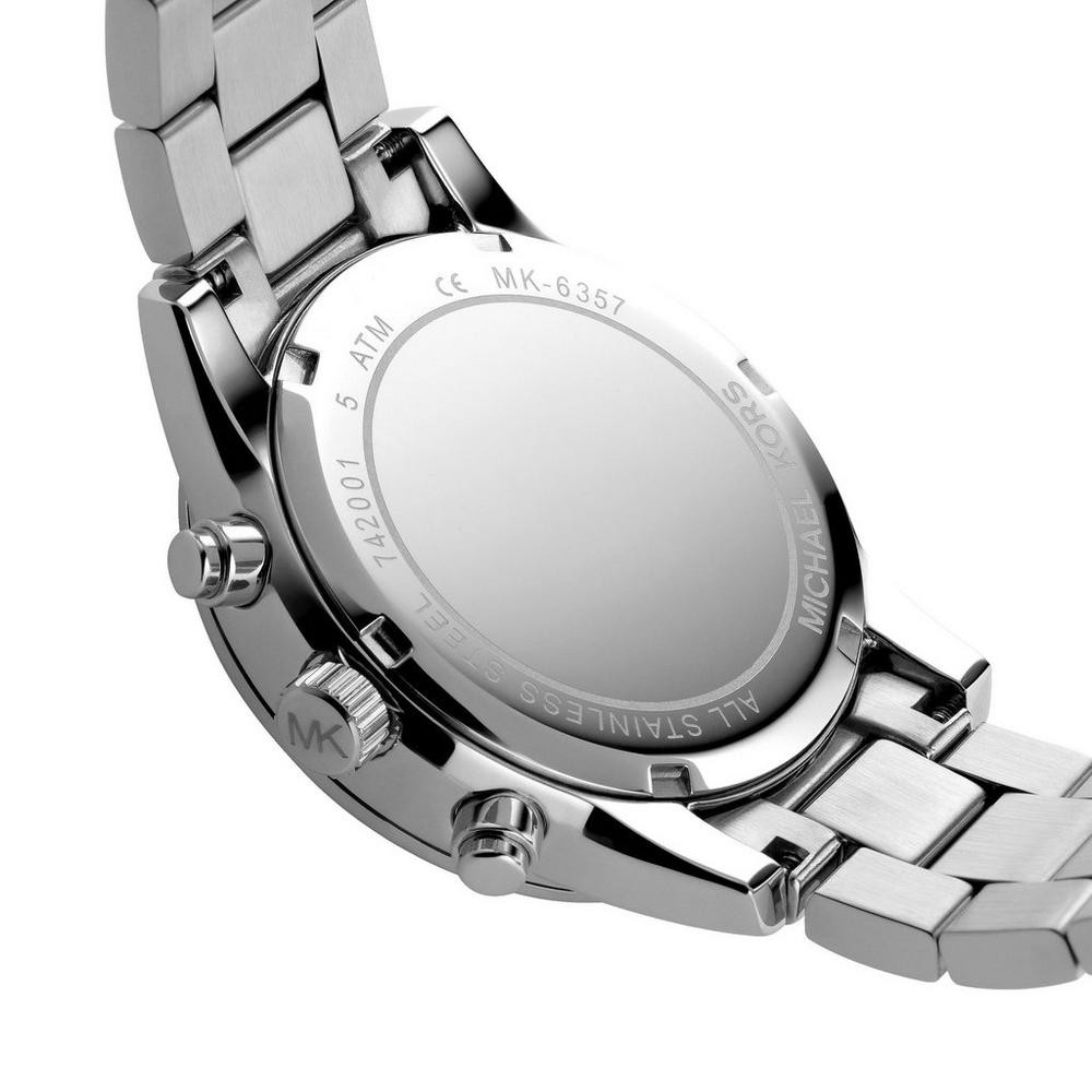 Michael Kors Ladies Bryant Chronograph 37mm Silver Watch MK6428