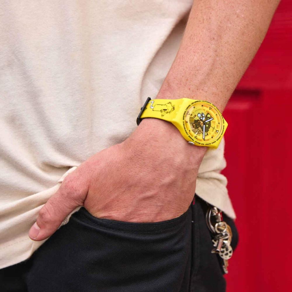 Swatch Time With Andy Anderson Proteam Watch SO29J101