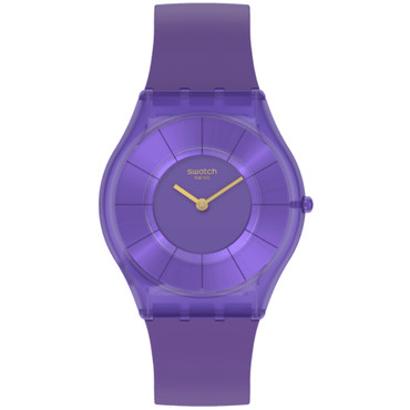 Swatch Purple Time Skin Classic Biosourced Watch SS08V103