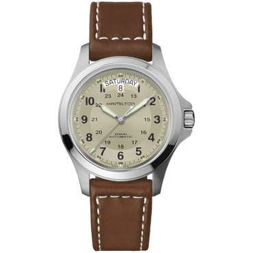 Hamilton Khaki Field Watch King Automatic Cream H64455523
