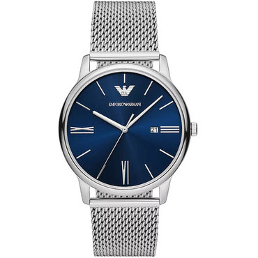Emporio Armani Men's 42mm Silver Bracelet Watch AR11571
