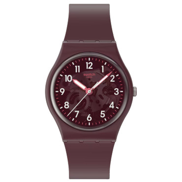 Swatch Thru The Crown Glass Watch Quartz Watch SO28R115