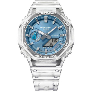 G-Shock Bright Metallic Dial Turquoise Watch GA-2100BM-7A2ER