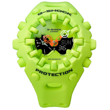G-Shock Cool Eyes Oversize Neon Yellow Watch GA-V01-9AER
