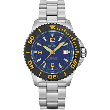 Delma Blue Shark III Automatic Blue Watch 54701.700.6.044