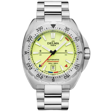 Delma Oceanmaster 44mm Yellow Watch P567-41701.670.6.169