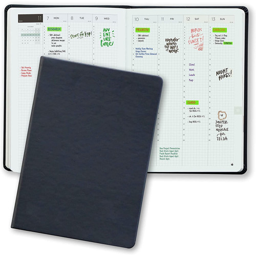 2020-2021 Calendar Day Planner 24 Hour Schedule all in One Scheduling Book