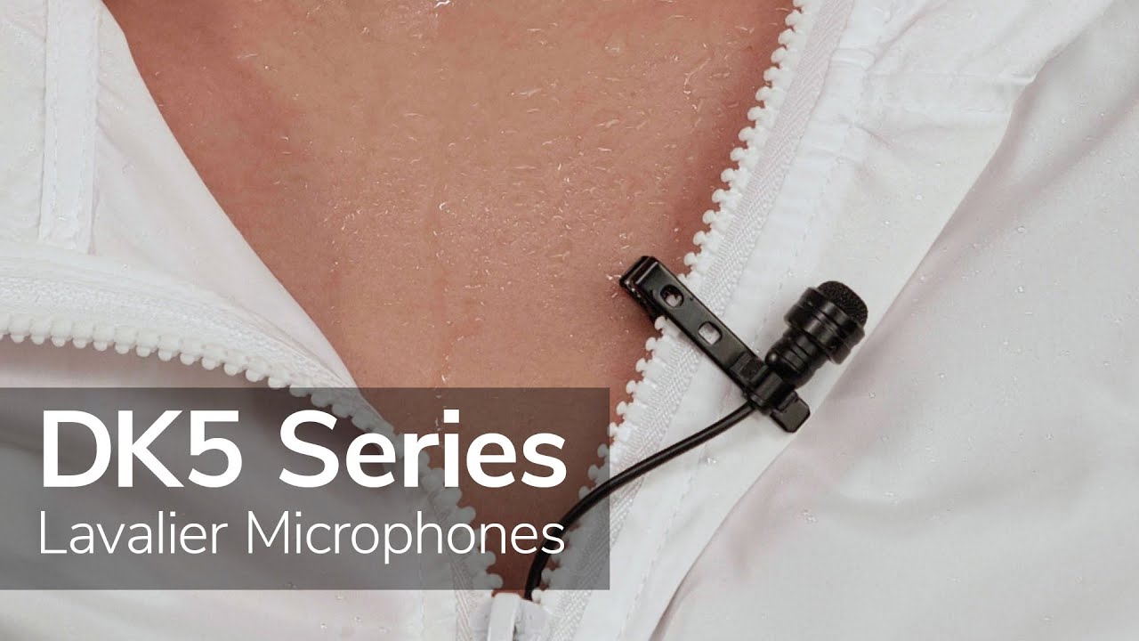 Saramonic DK5 Lavalier Series | Premium Water-Resistant Lav Mics Designed for Extreme Conditions ...