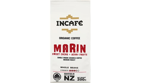 IncaFe Marin Estate Organic Coffee Beans 5 pack