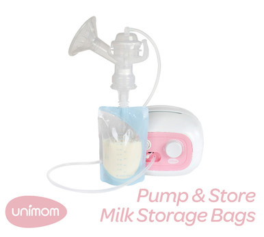 Unimom Pump & Store Milk Storage Bags – 20pk | Family Products