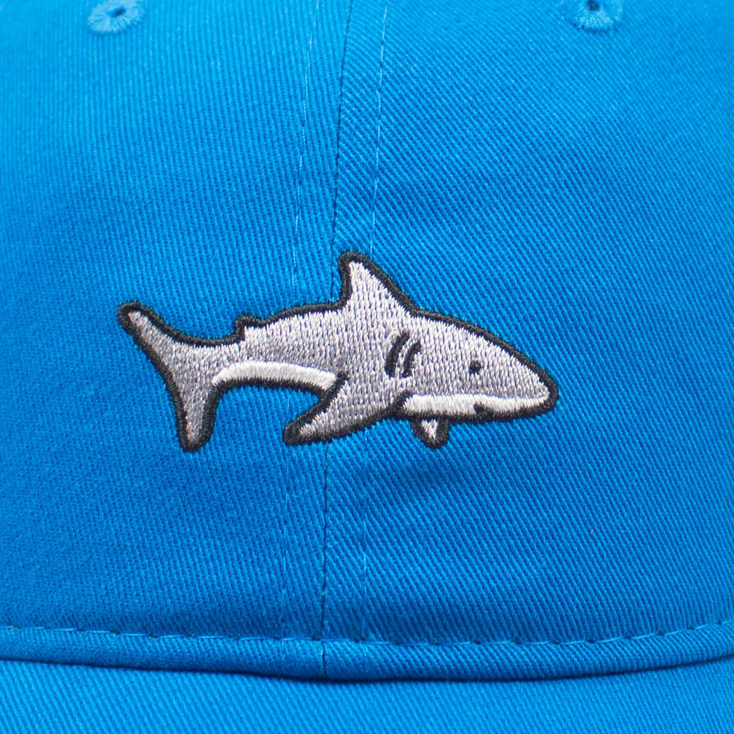 Coral Blue RTS Shark Hat - Signature Seas