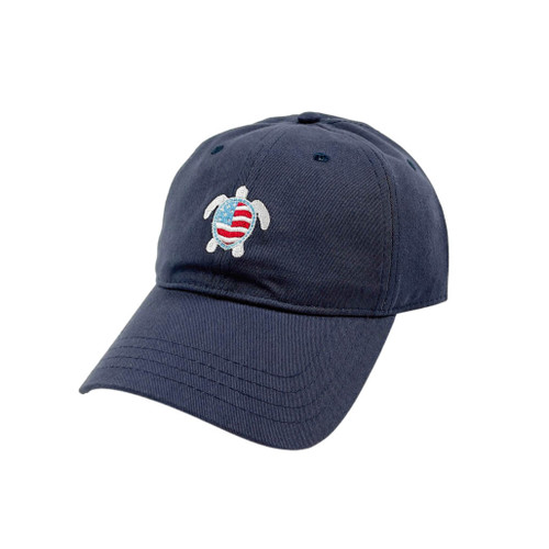Navy Flag Sea Turtle Hat - Signature Seas