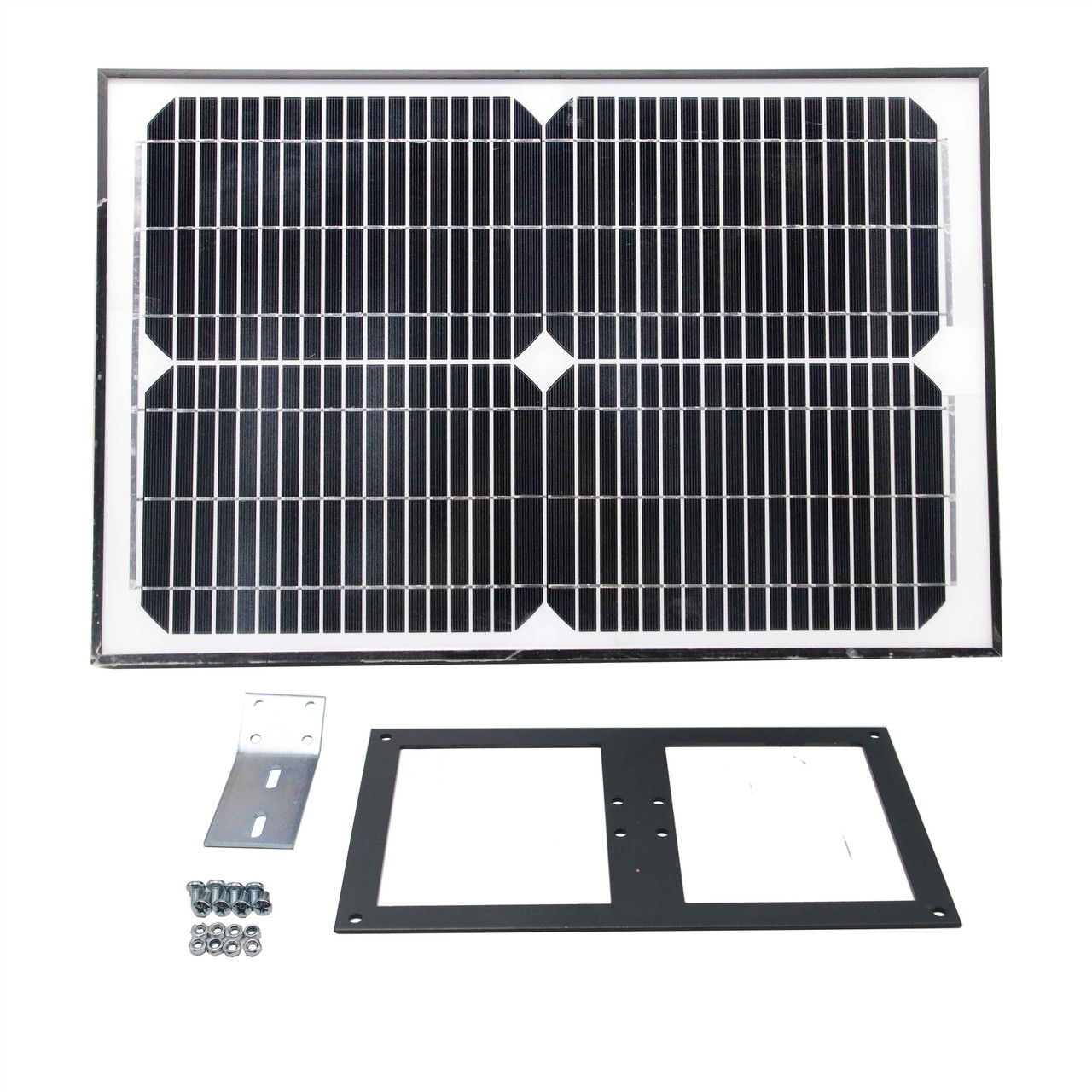 Dual Swing Gate Operator - GG1300/AS1300 AC/DC - Solar Kit 50W - ALEKO