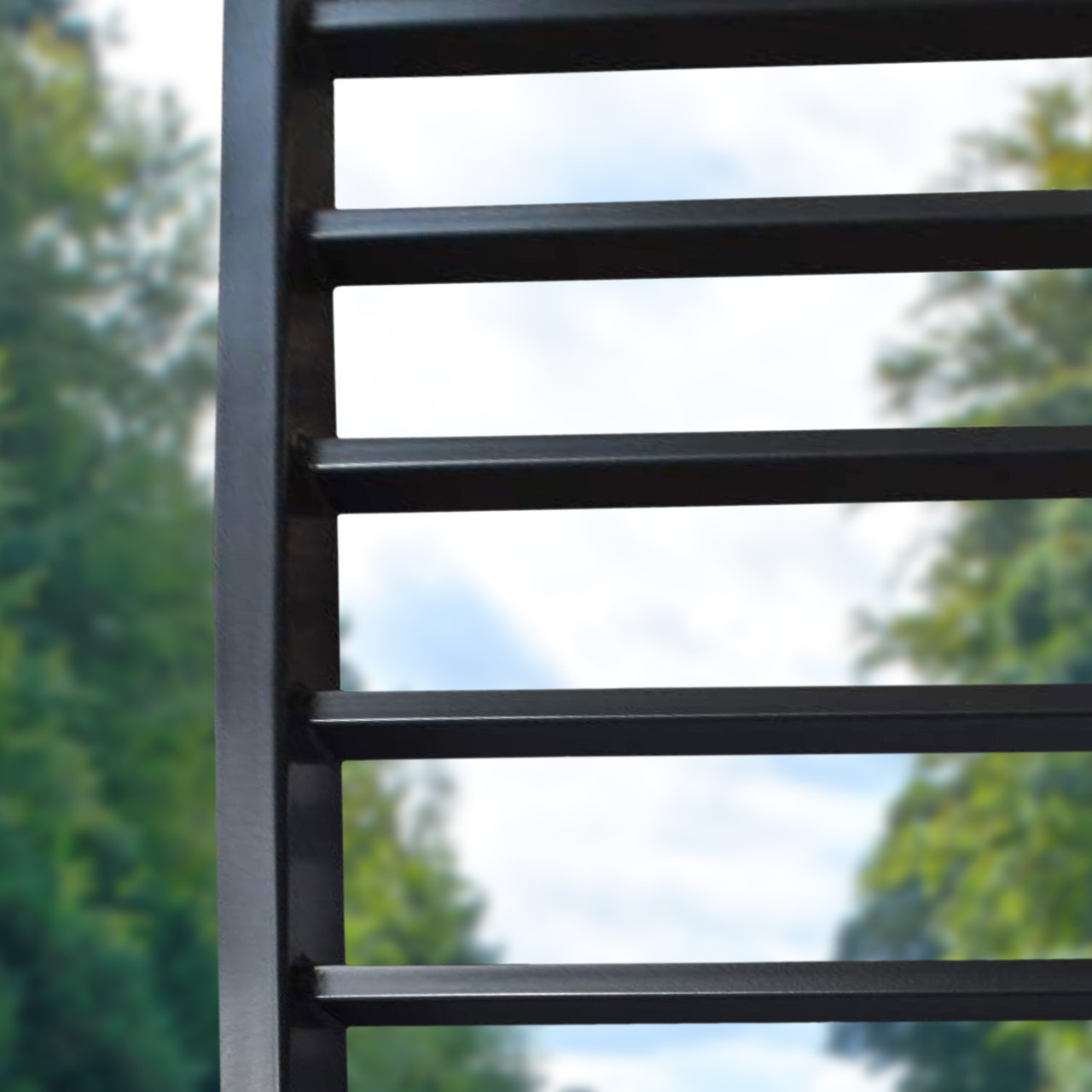 Steel Dual Swing Driveway Gate - MILAN Style - 14 ft with Pedestrian ...