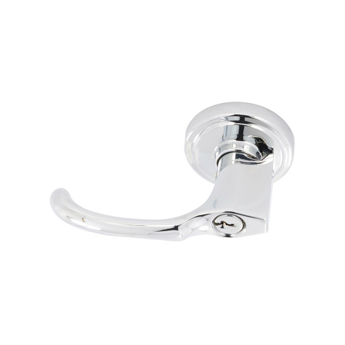 Chrome Diamond Heights Left Hand Entry Lever by Better Home Products ...