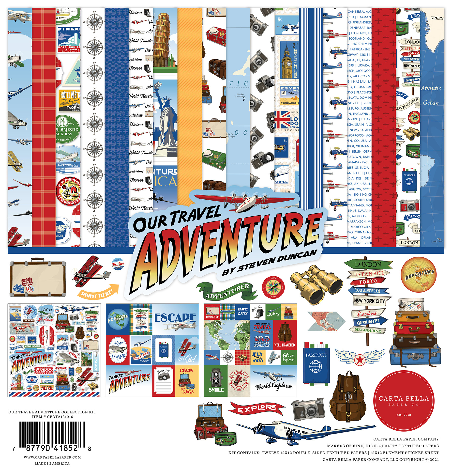 Our Travel Adventure Collection Kit - Echo Park Paper Company