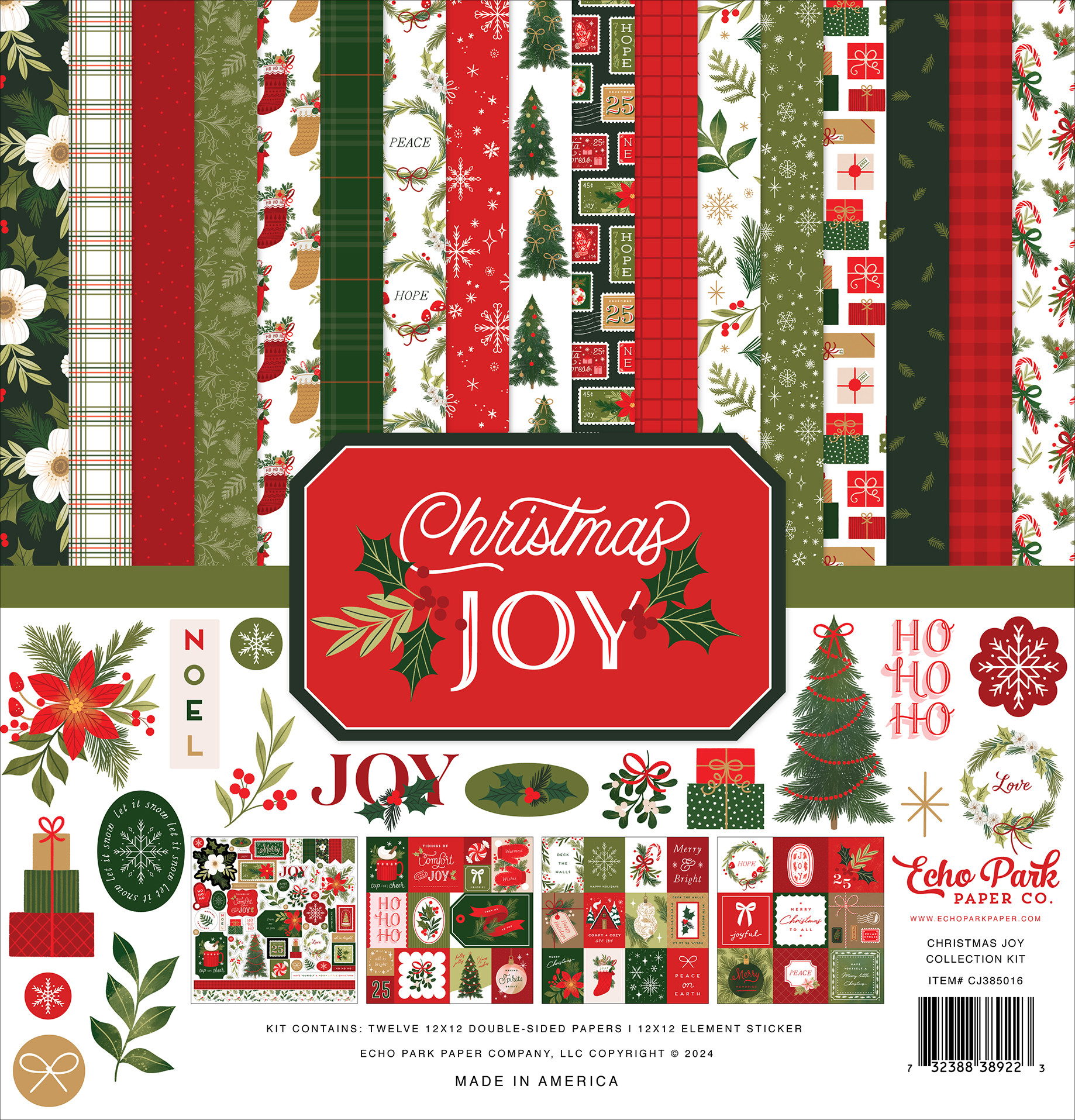 Christmas Joy Collection Kit - Echo Park Paper Company