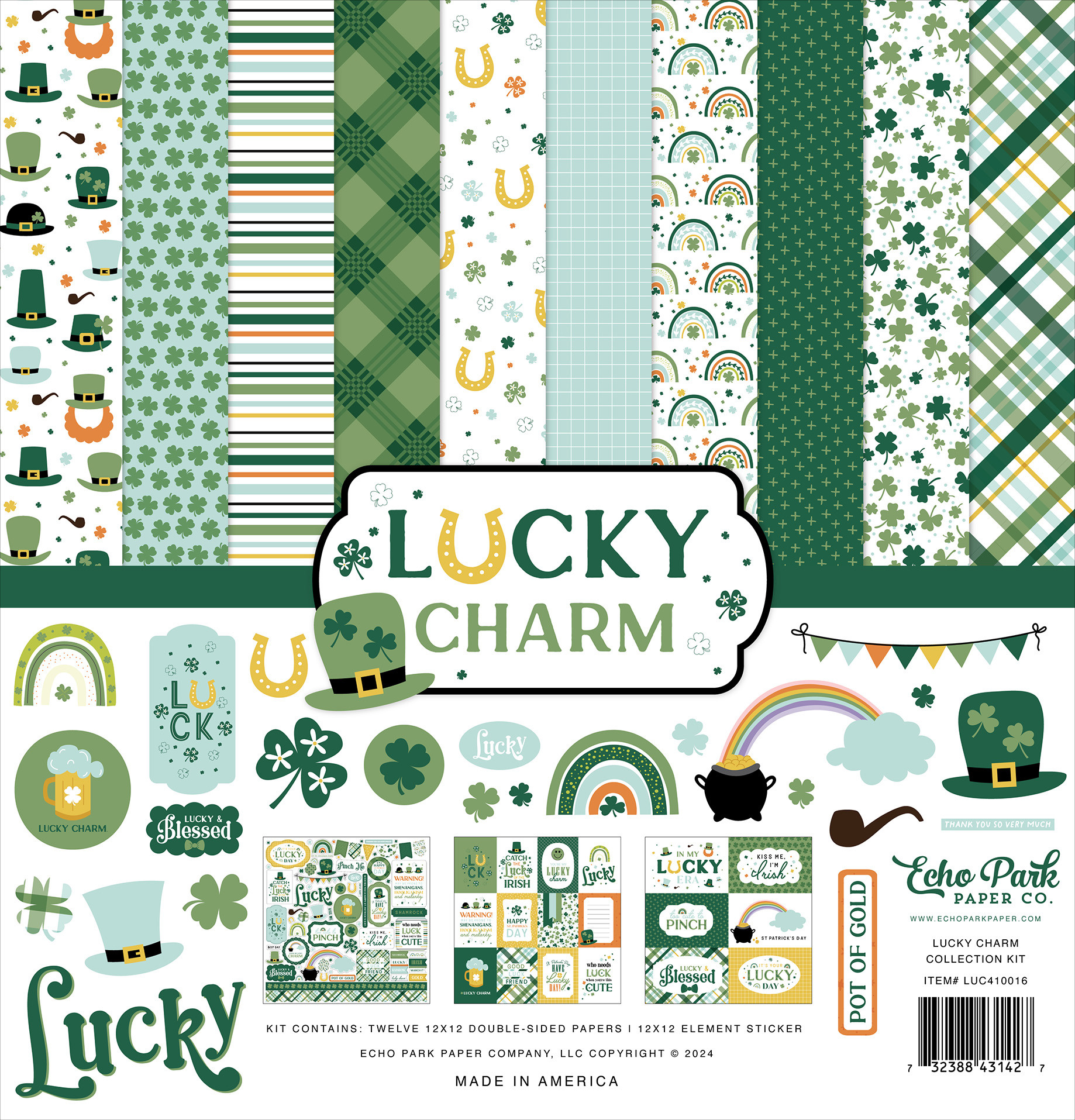 Lucky Charm Collection Kit - Echo Park Paper Company