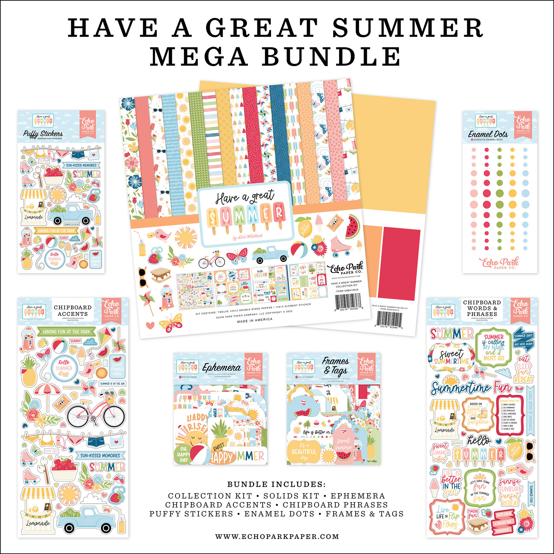 Have A Great Summer Mega Bundle - Echo Park Paper Company