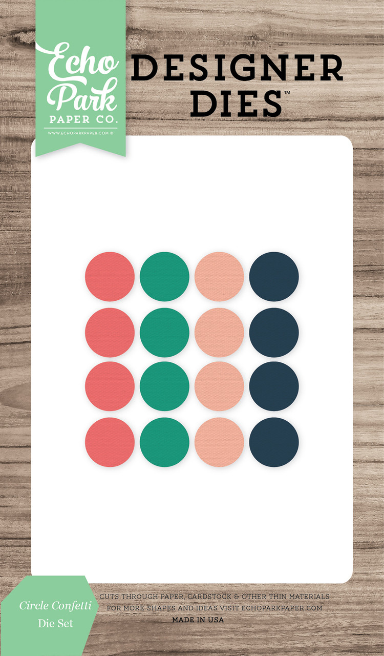 Circle Confetti Small Die Set - Echo Park Paper Company