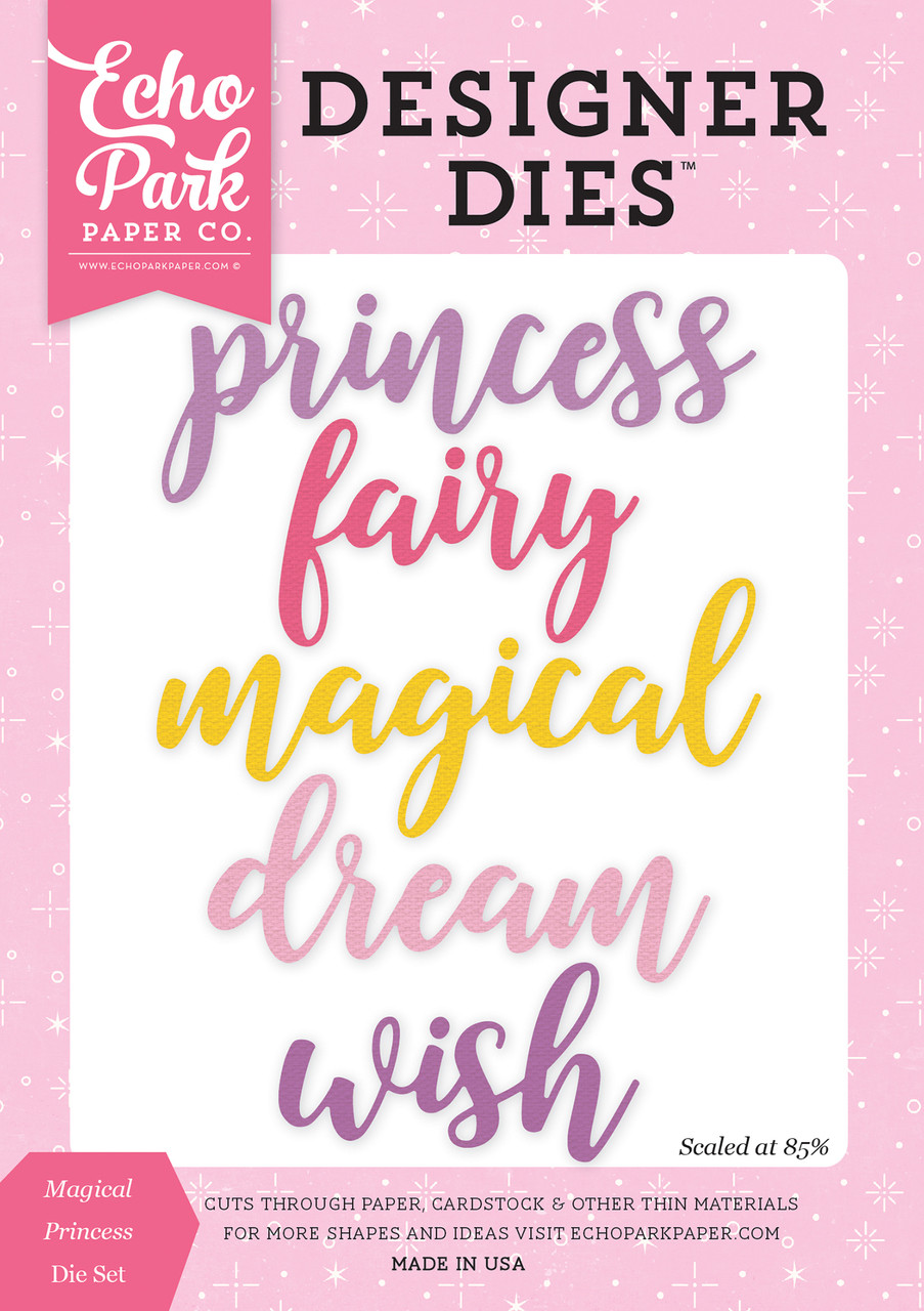 Perfect Princess: Magical Princess Large Die Set - Echo Park Paper Company