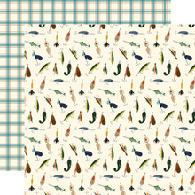 Call Of The Wild: Fly Fishing 12x12 Patterned Paper - Echo Park Paper ...