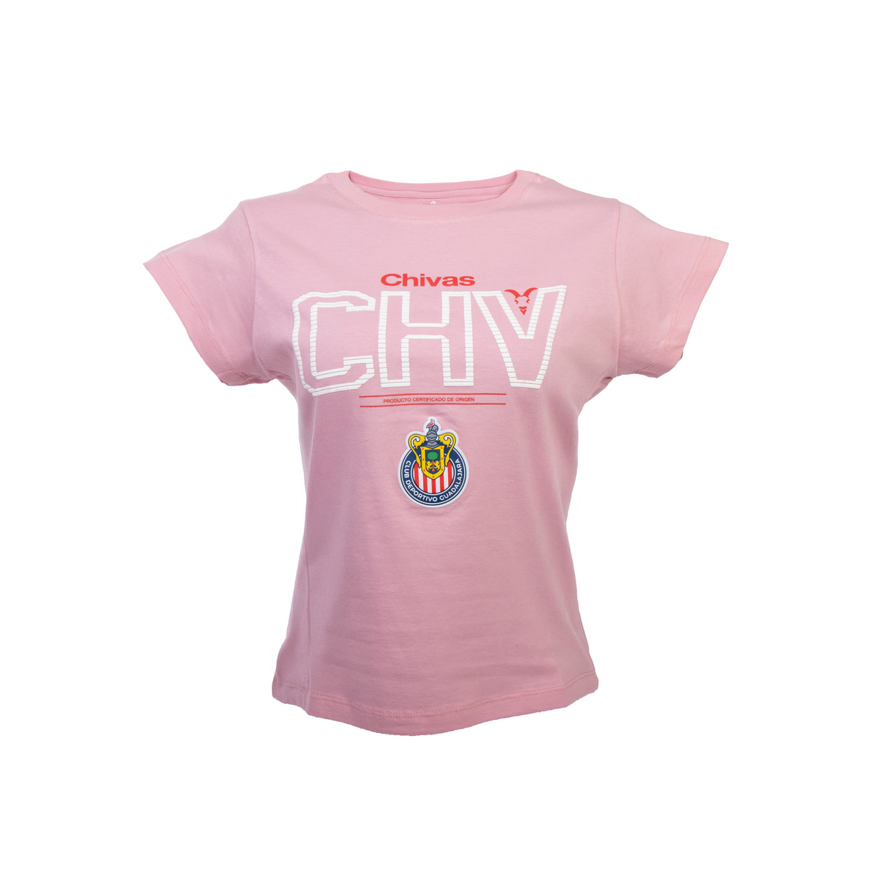 PLAYERA ROSA PARA MUJER CHV