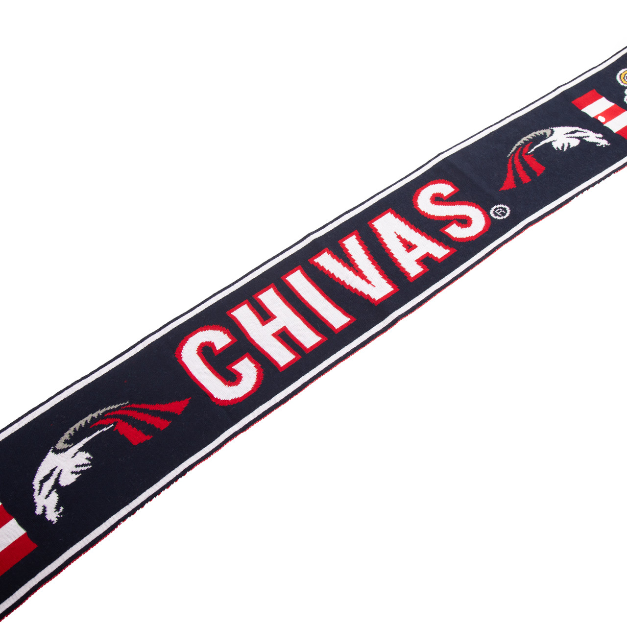 BUFANDA CHIVA Y ESCUDO