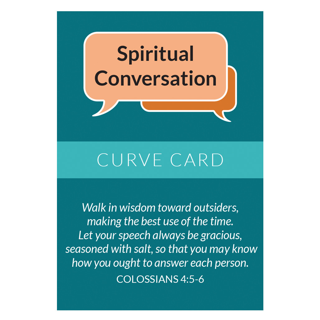 Spiritual Conversation Curve Card (Pack of 25) - Lutheran Hour Ministries