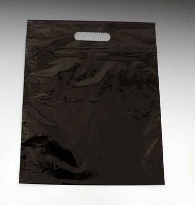 Poly Tote Bag with Die-Cut Handle - Action Plastic Sales