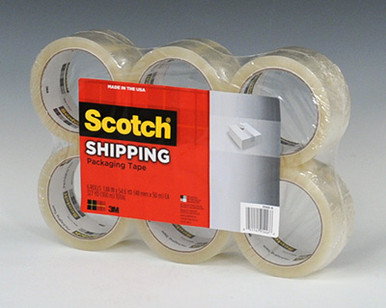 3M Scotch Box Sealing Tape - Clear (Price per Package) - Action Plastic ...
