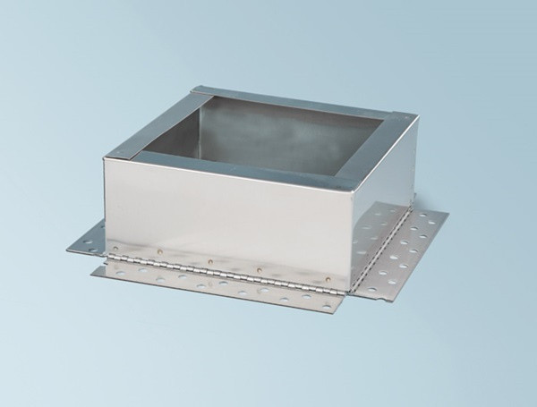 Stainless Steel Flue Extender Crown Mount by Olympia