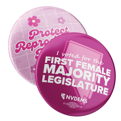 Female Majority/Reproductive Rights (2.25" Pin-Back Button -- Combo ...