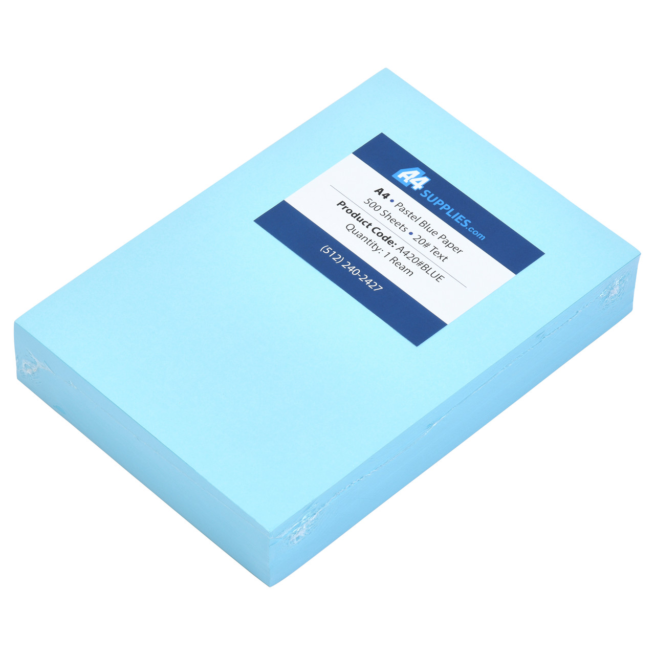 A4 Pastel Blue Copy Paper | Free Shipping On Orders Of $500