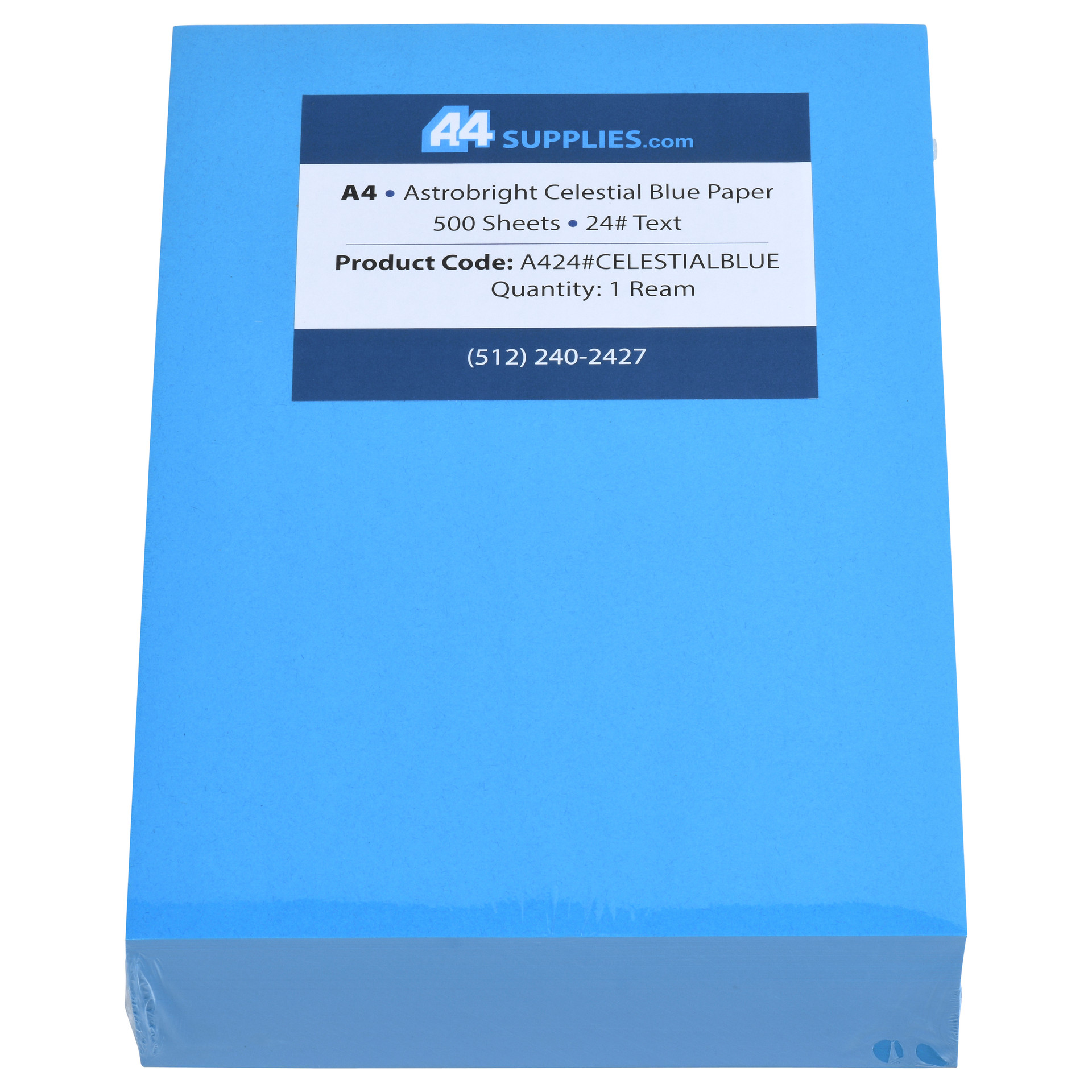 A4 Celestial Blue Copy Paper | Free Shipping On Orders Of $500