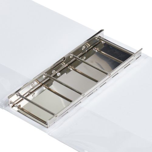 A4 4 Post Style Binder 4 Inch White | A4 Oil & Gas Binder 4 Inch