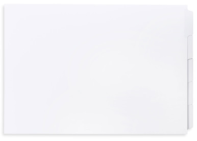 A3 Divider Index Tabs 5-Bank | In Stock, Ships Today