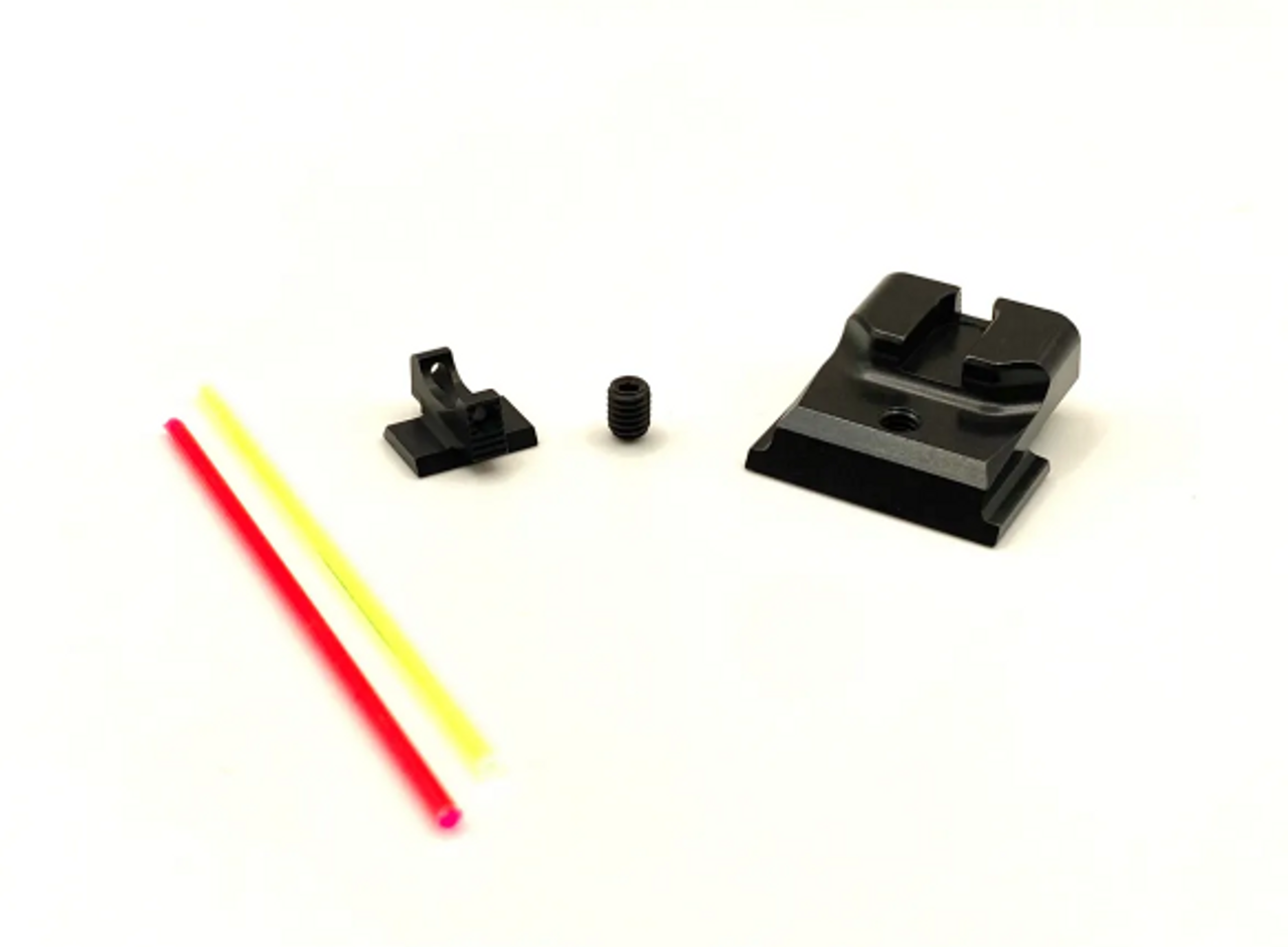 Bear Bones M&P Fiber Optic Pistol Sight Set - Faxon Firearms