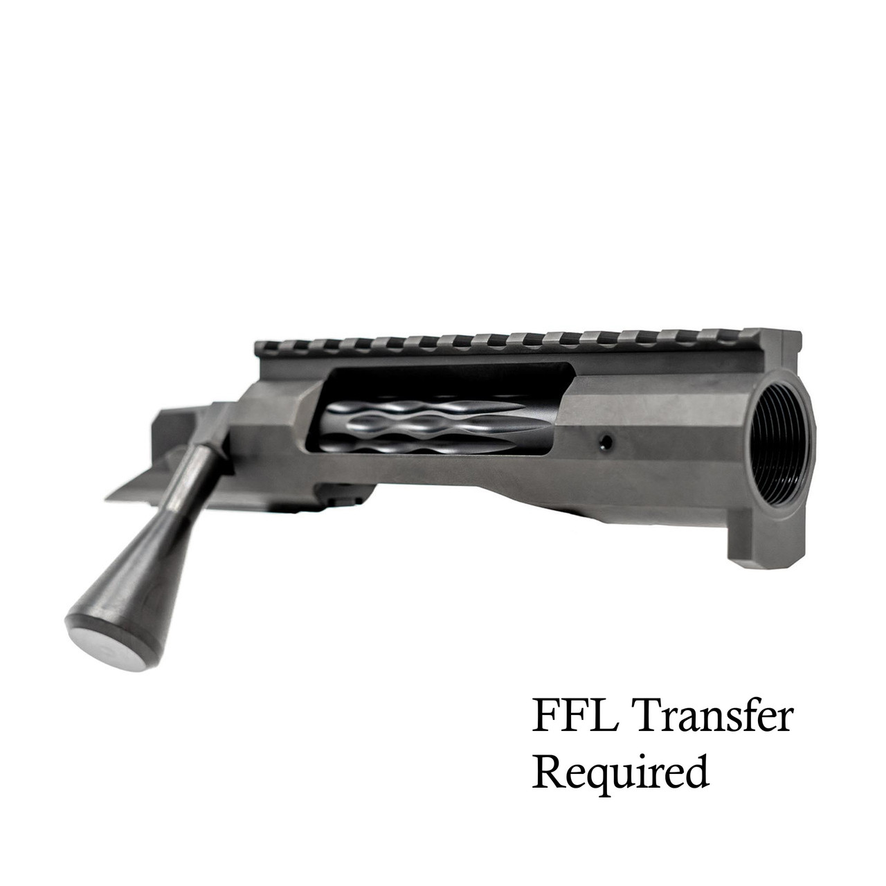 FAXON FX7 MATTE DLC BOLT ACTION RECEIVER - .308 BOLT FACE