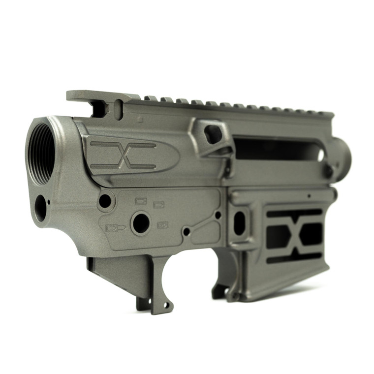 FAXON X-TRA LITE AR15 RECEIVER SET - TITANIUM CERAKOTE® - STRIPPED