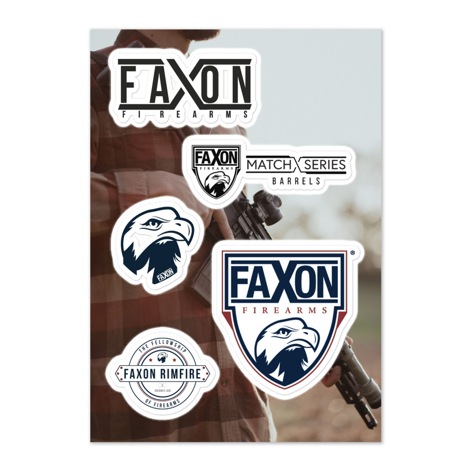 Faxon Firearms Sticker Sheet - Faxon Firearms