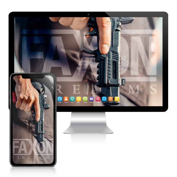 FX-19 Hellfire + EXOS-513 Comp - Free Faxon Wallpaper - Faxon Firearms