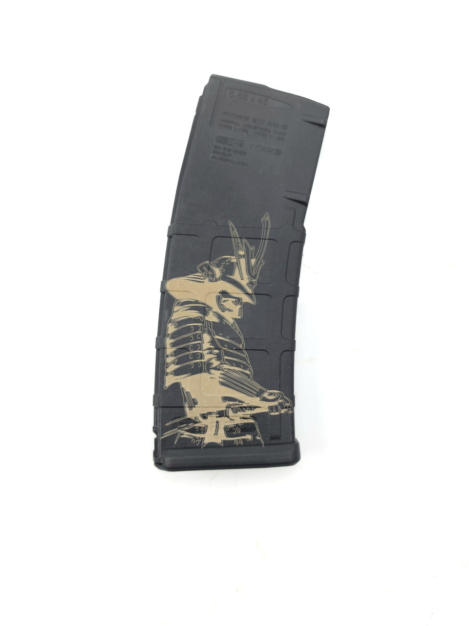 Samurai - Laser Engraved 30RD AR15 PMAG