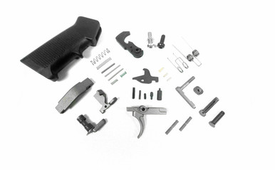 AR15 Tungsten/Silver Lower Parts Kit LPK - PAMAX Tactical