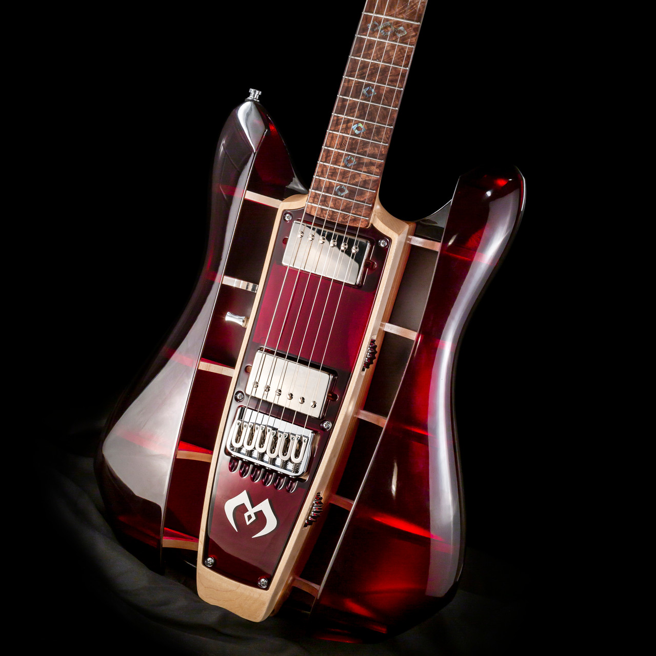 Cathedral Red Hollow Body | Master Craftsman Guitars