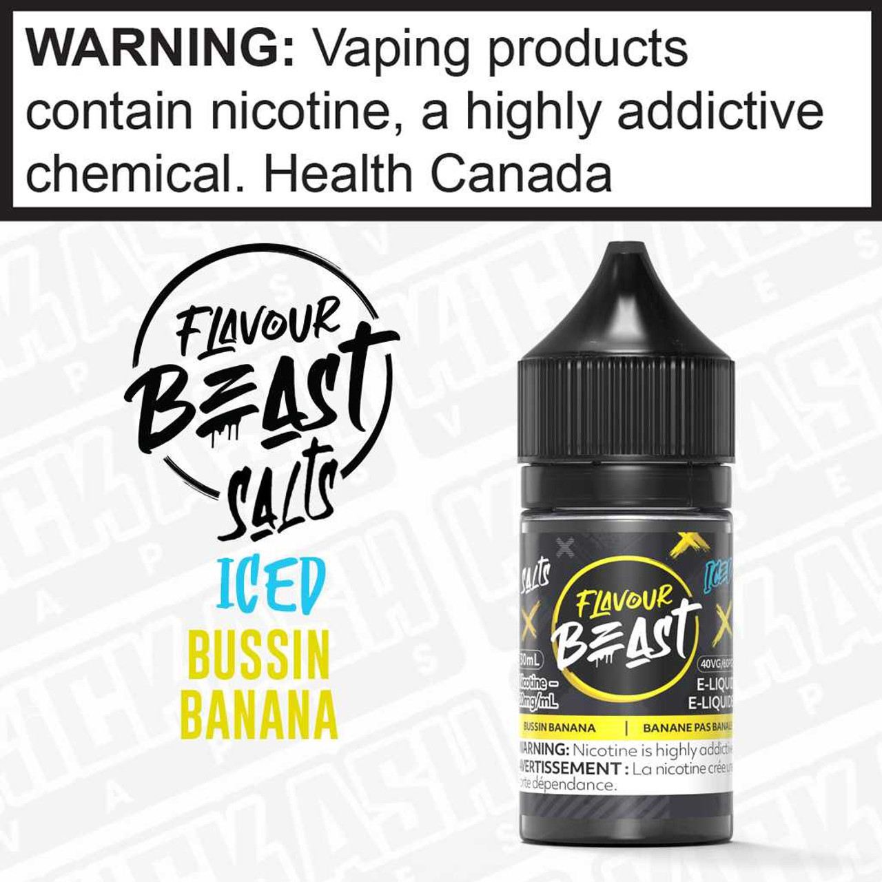 Bussin Banana Iced by Flavour Beast